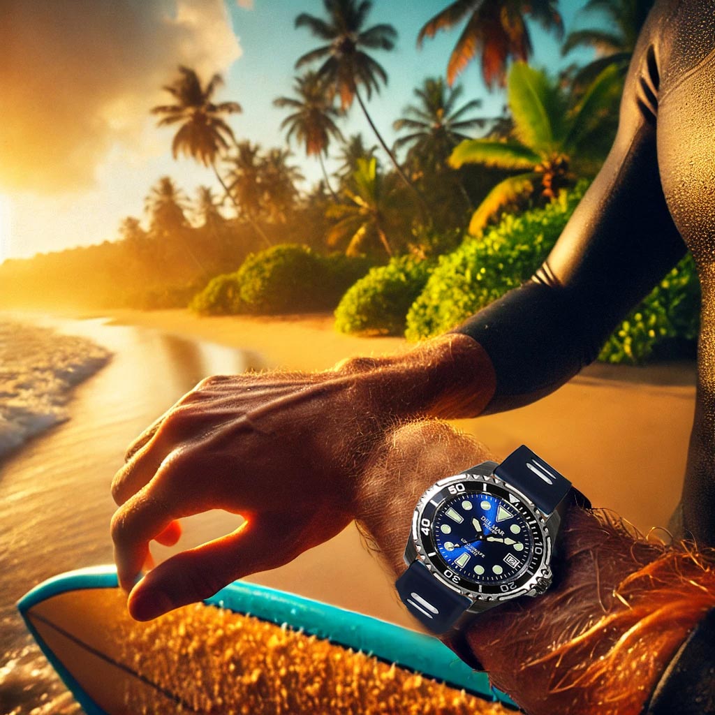 Del Mar Professional Dive 500M Watch: Built for Surf and Dive ...