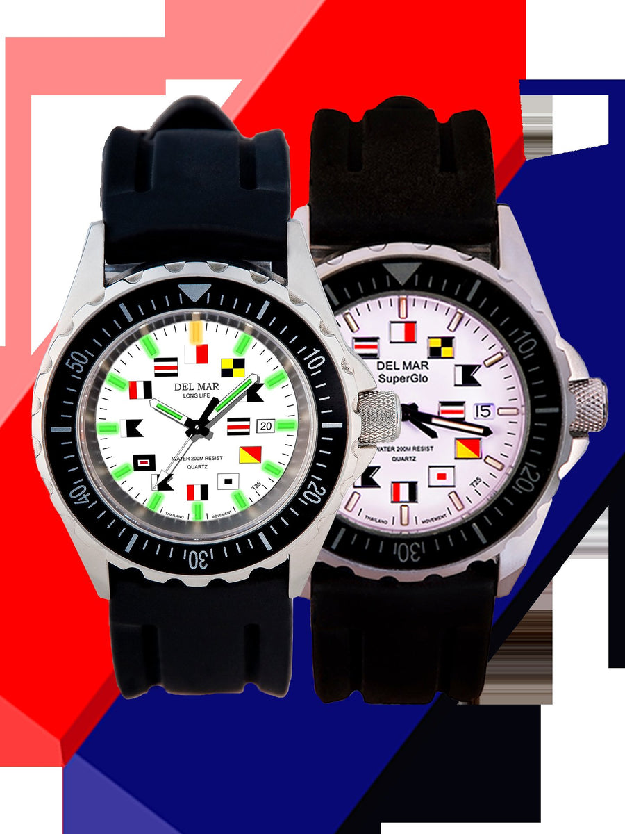 SuperGlo 200 Watch Collection | Del Mar Watches