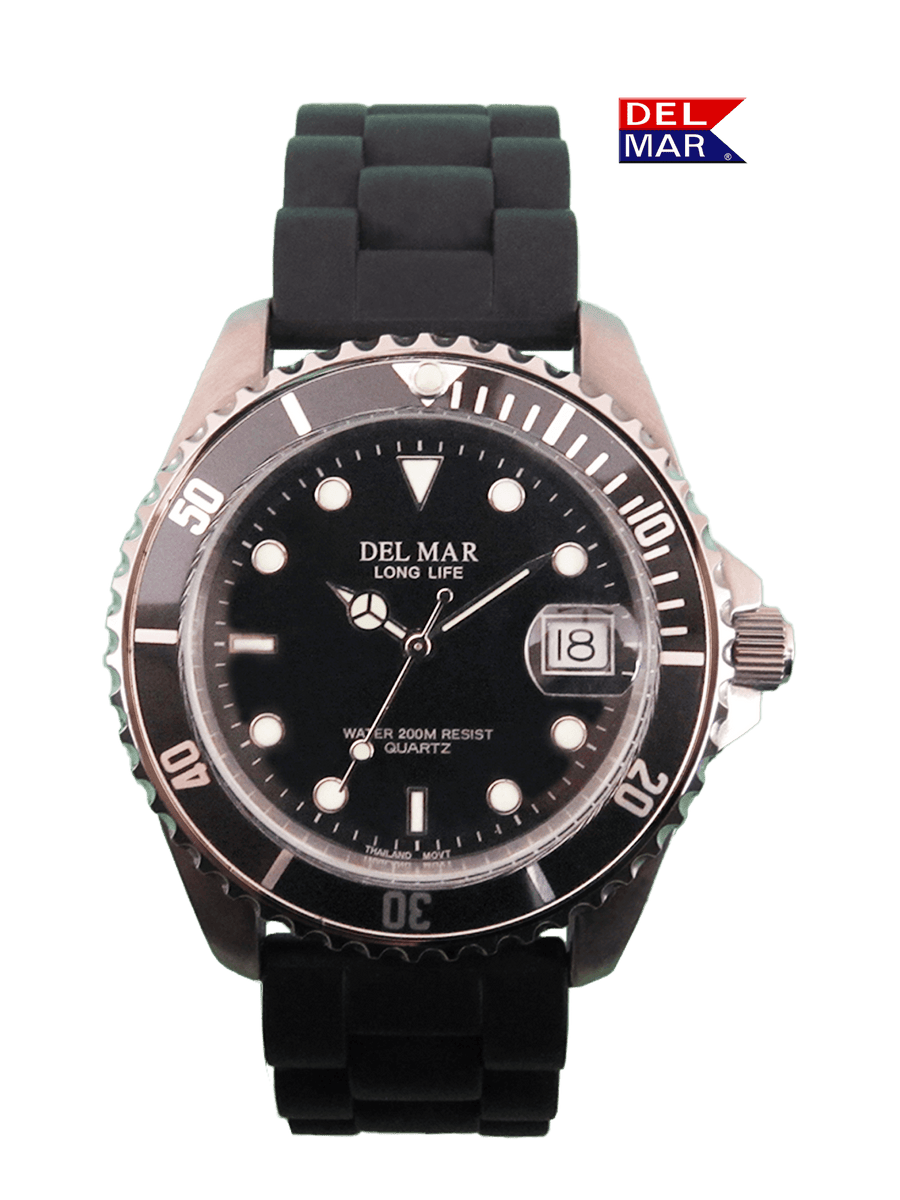 Del Mar Watch Men's /Youth Catalina Sportstrap: 200M, Woven Strap ...