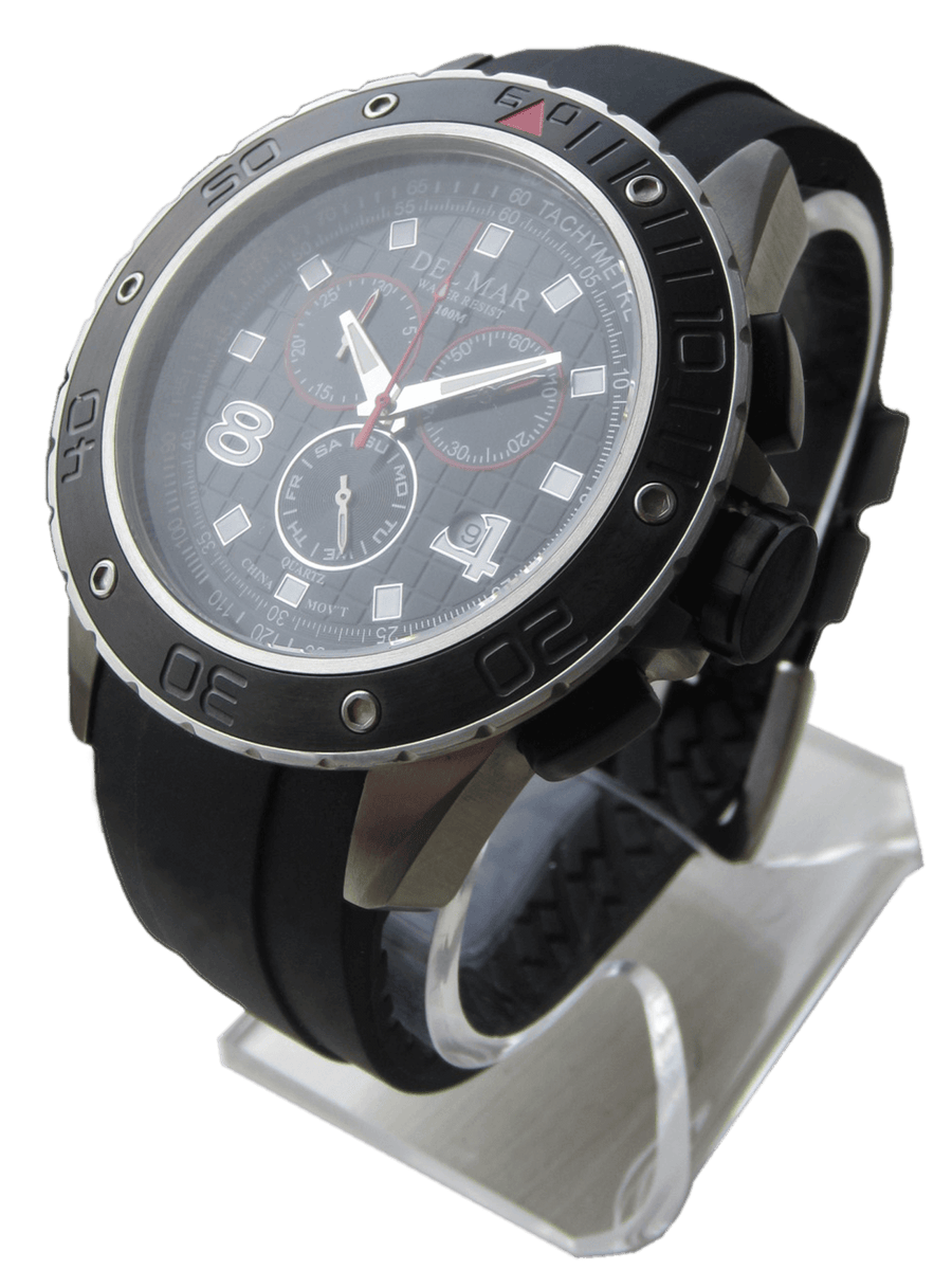 Round Sporty Chronograph Watch #50217 – Del Mar Watches
